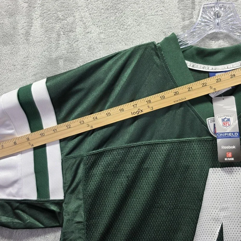 Reebok | Shirts | New York Jets Jersey Mens Large Nfl Football Brett ...